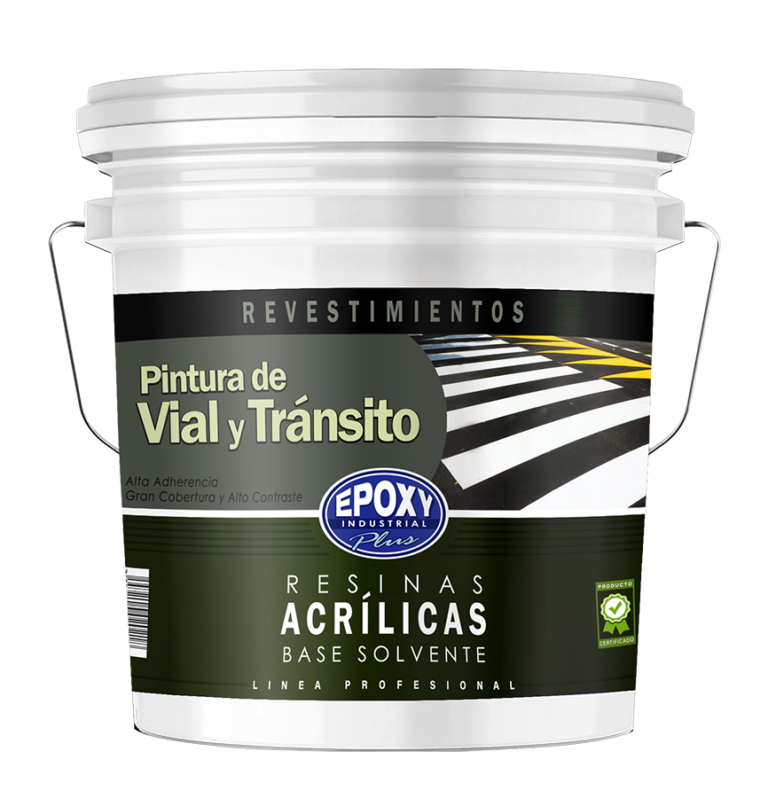 Pintura Vial y Tránsito – Epoxy Plus | Esmalte Acrílico de Alto Tráfico ...
