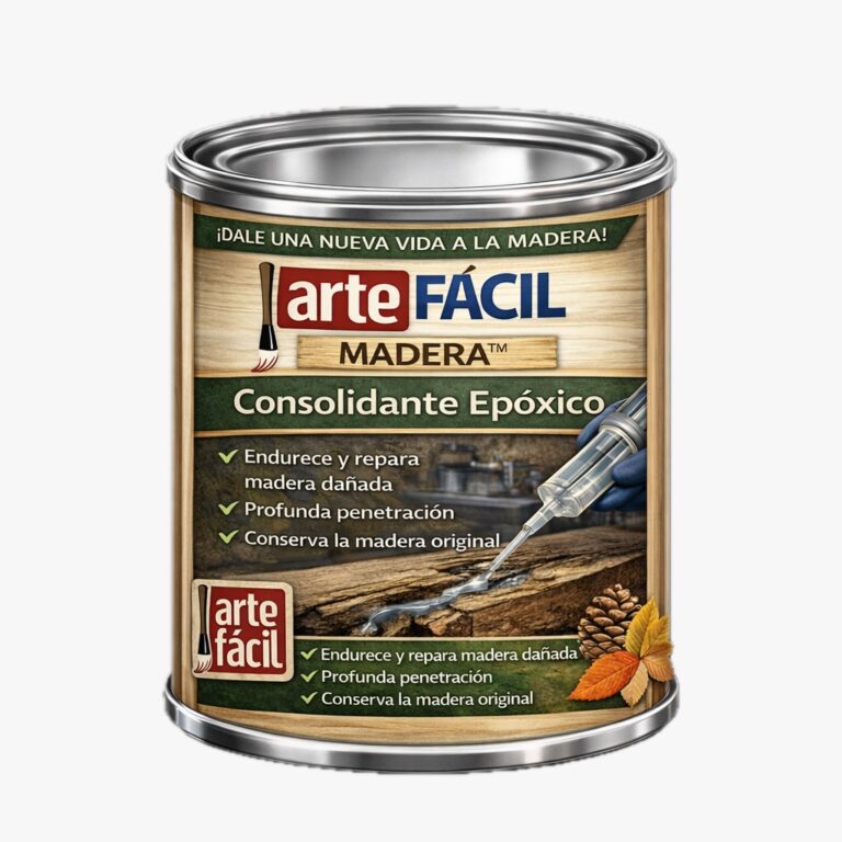ARTEFÁCIL MADERA™ – Consolidante Epóxico para Madera – Pinturas Ya